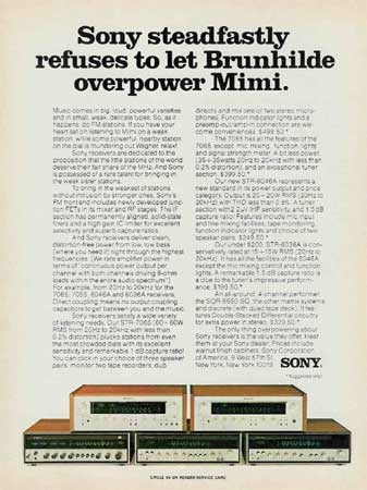 Sony STR-7065, STR-7055, STR-6046A, STR-6036A and SQR-6650-SQ - Vintage ...