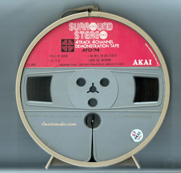 classicaudio.com..... For Sale.....Akai 280D-SS Reel to Reel