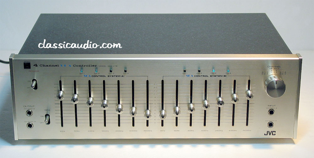 classicaudio.com..... For Sale..... JVC SEA-V7E Equalizer
