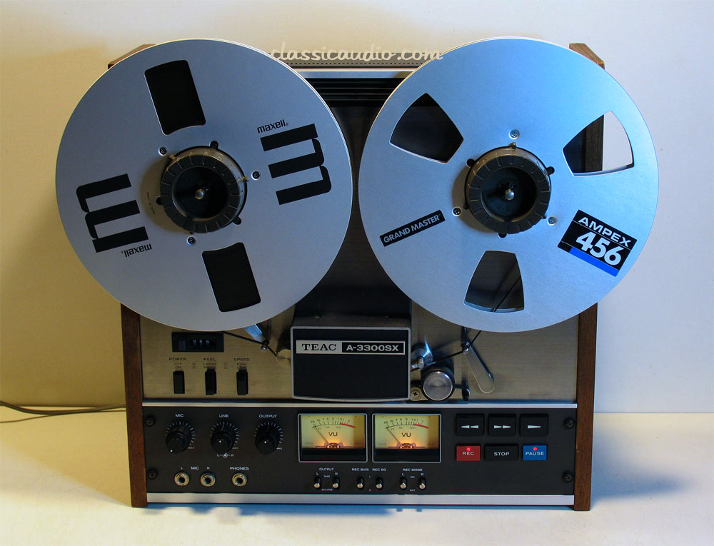 classicaudio.com..... For Sale.....Teac A-3300SX Reel to Reel