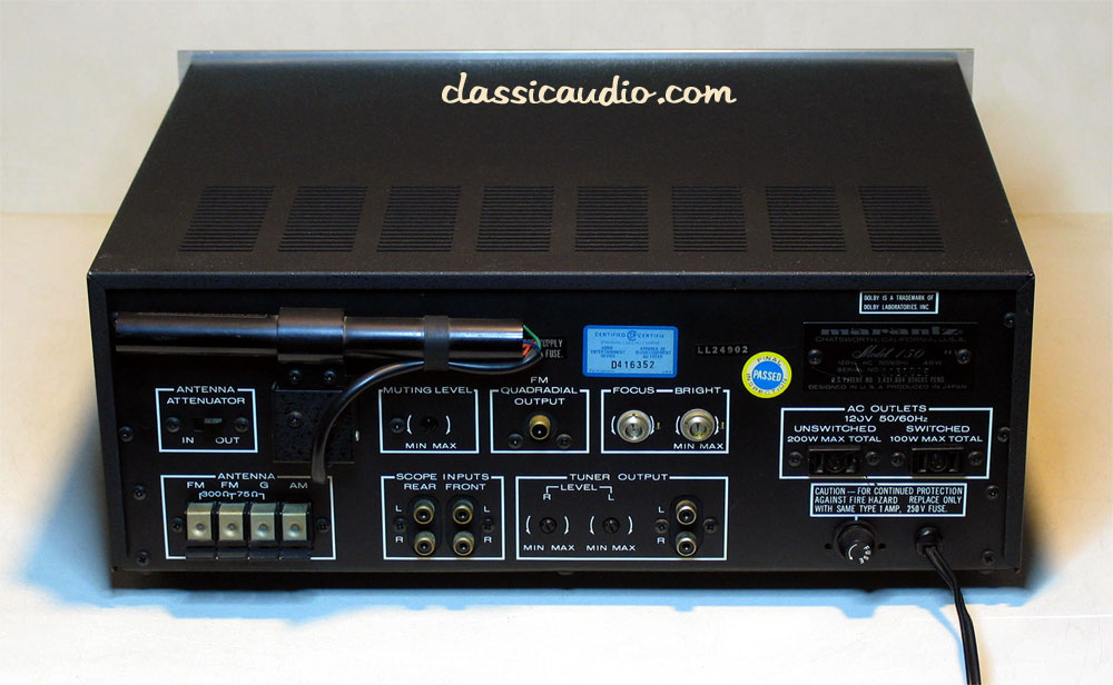 classicaudio.com..... For Sale..... Marantz 150