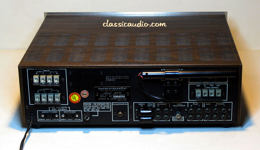Marantz 2270 - For Sale - classicaudio.com