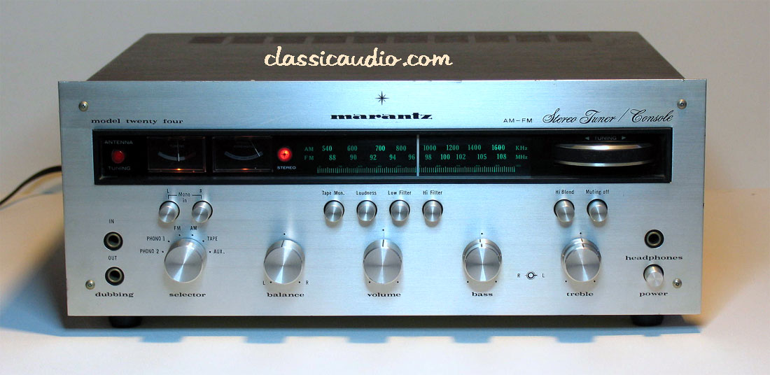 classicaudio.com..... For Sale..... Marantz Model 24