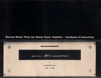 classicaudio.com..... For Sale..... Marantz Model 32