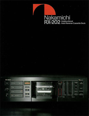 classicaudio.com..... For Sale..... Nakamichi RX-202