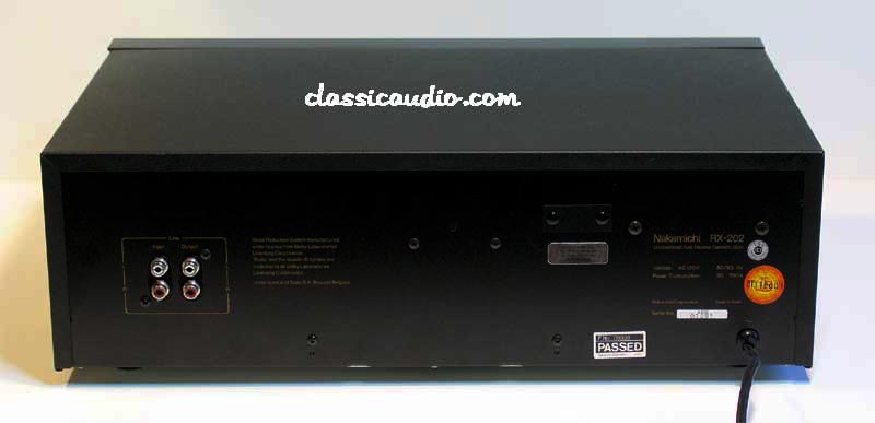classicaudio.com..... For Sale..... Nakamichi RX-202