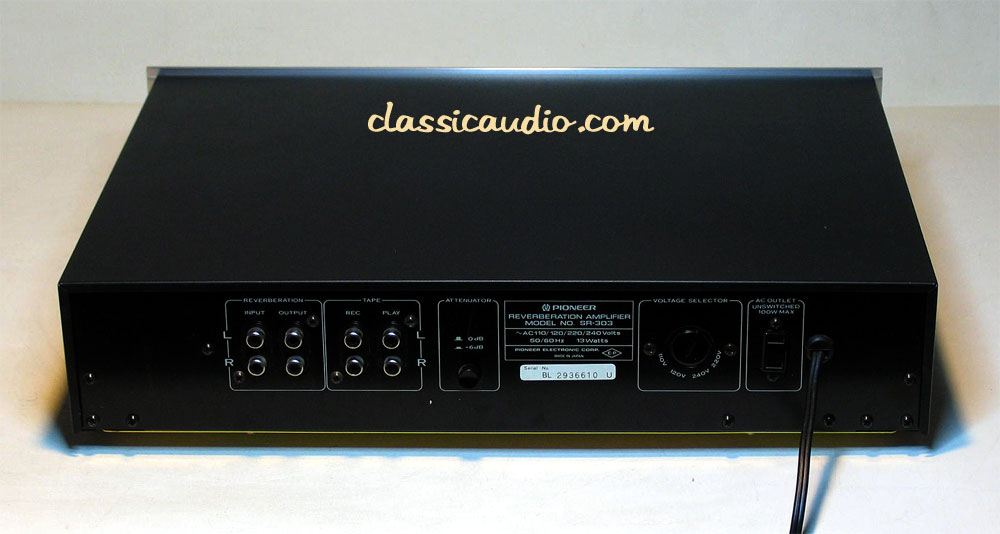 classicaudio.com..... For Sale..... Pioneer SR-303