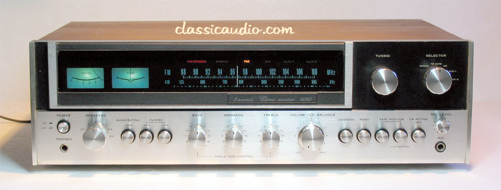 classicaudio.com..... For Sale..... Sansui 9010